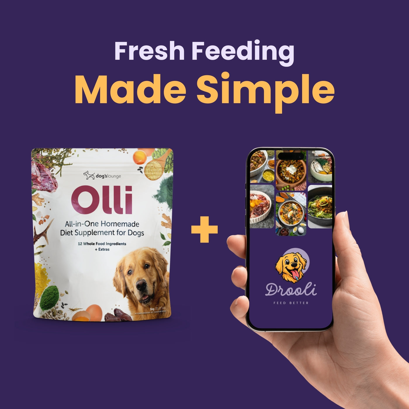 Feed your dog fresh food with confidence